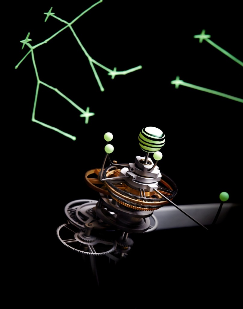 Panerai showcases Jupiterium, a planetarium clock of advanced technical ...